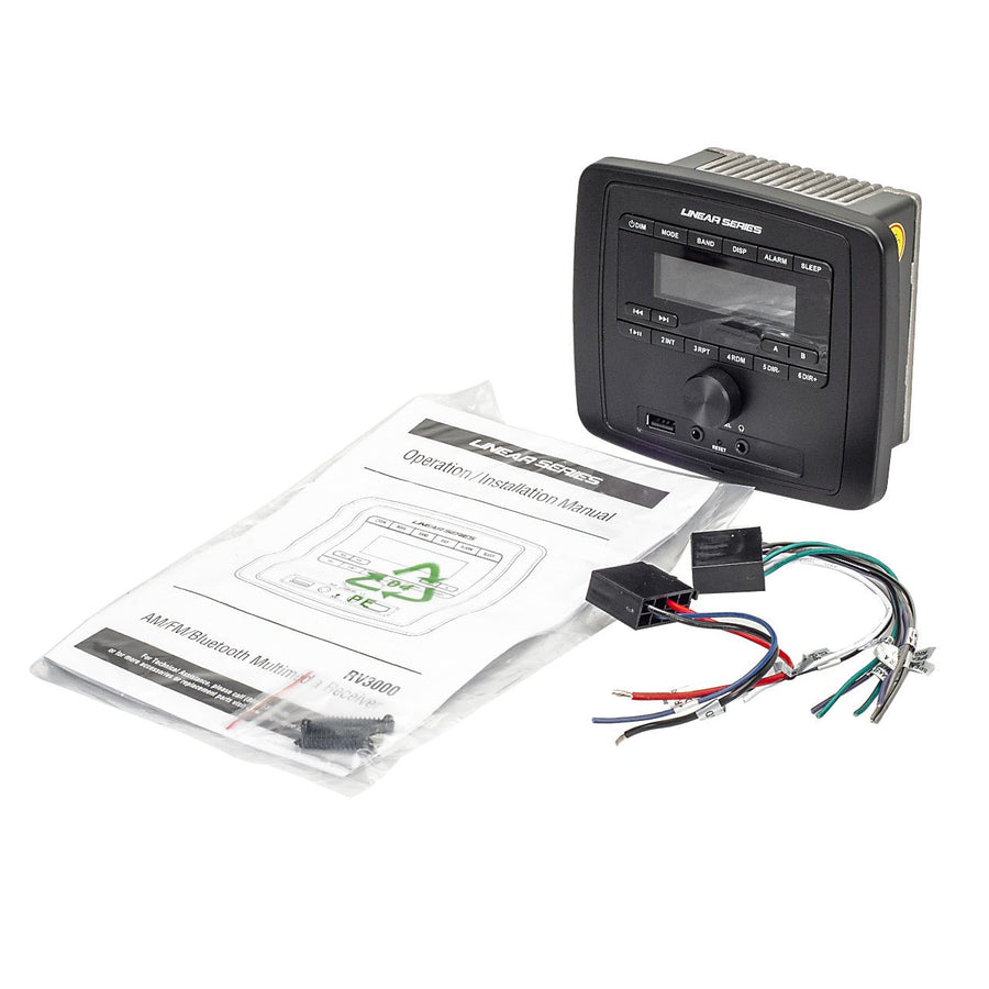 Linear Series RV3000 | AM/FM & USB/BT Deckless Wall Mount Receiver ...